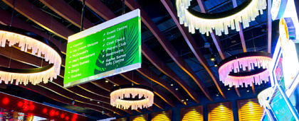 Club Regent Casino Signage Program | mackaywong